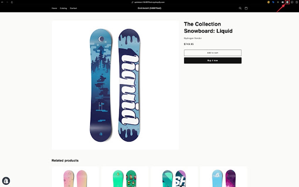 Shopify Admin Quick Access for Google Chrome - Extension Download