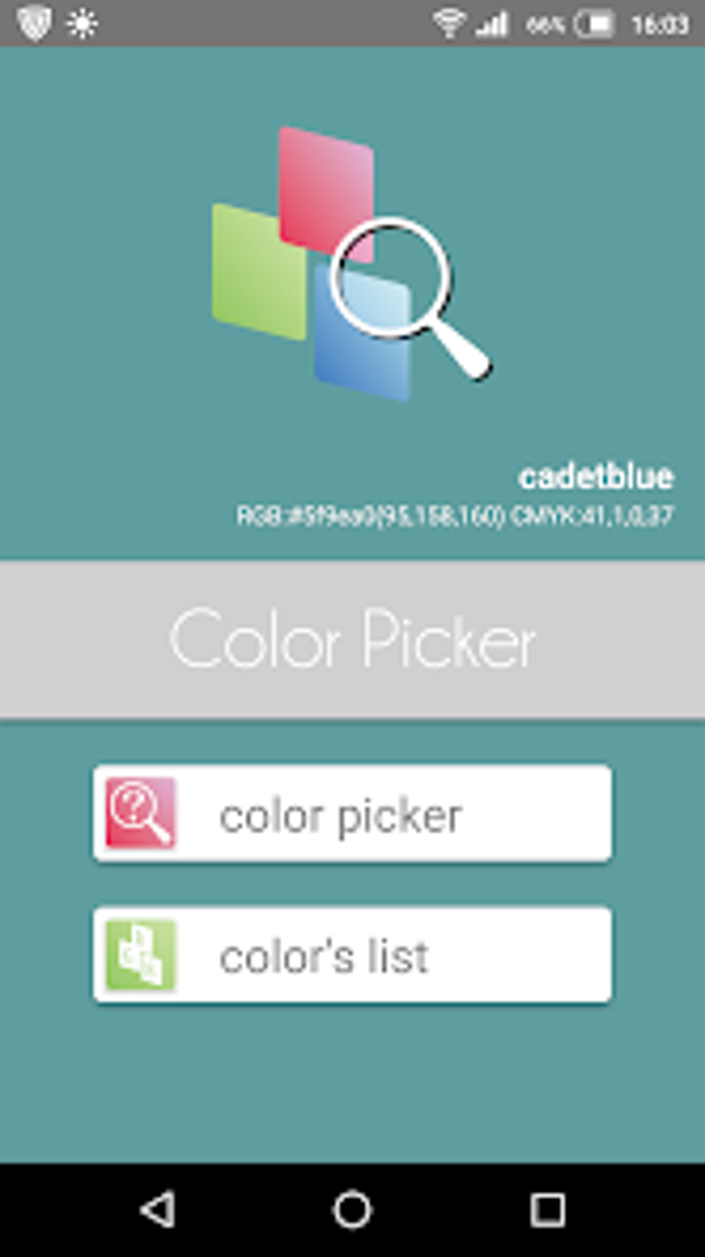 Color Picker para Android - Descargar