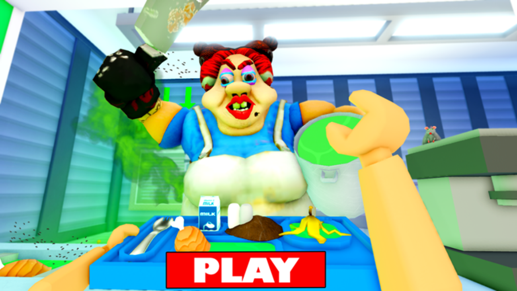 ESCAPE EVIL LUNCH LADY Obby for ROBLOX - Game Download