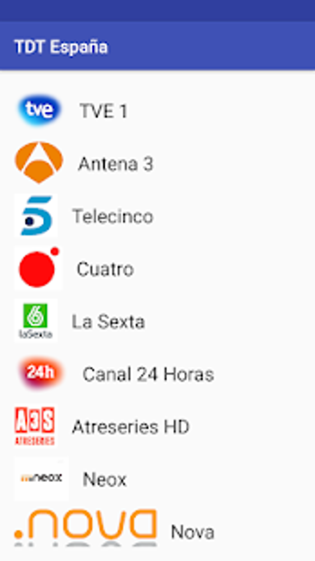 TDT España TV online gratis para Android - Descargar