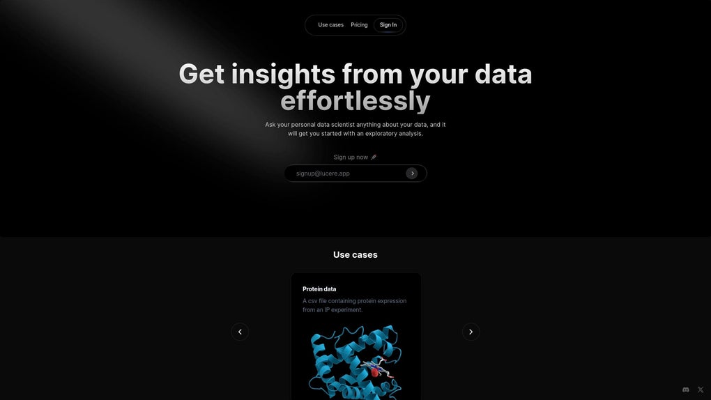 Lucere Datascience para Productividad de IA: evaluación, características y casos de uso