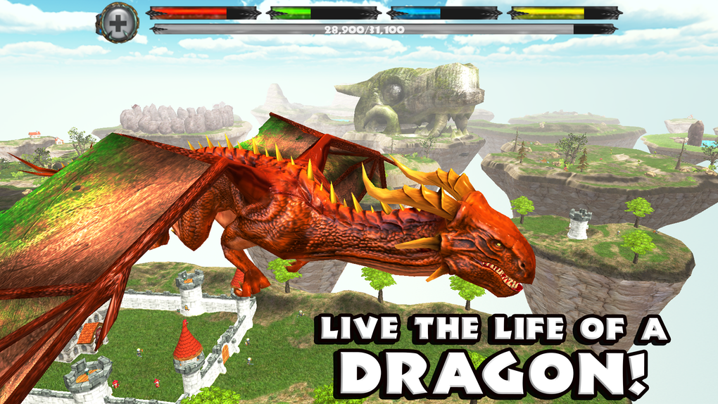 World of Dragons: 3D Simulator para iPhone - Descargar