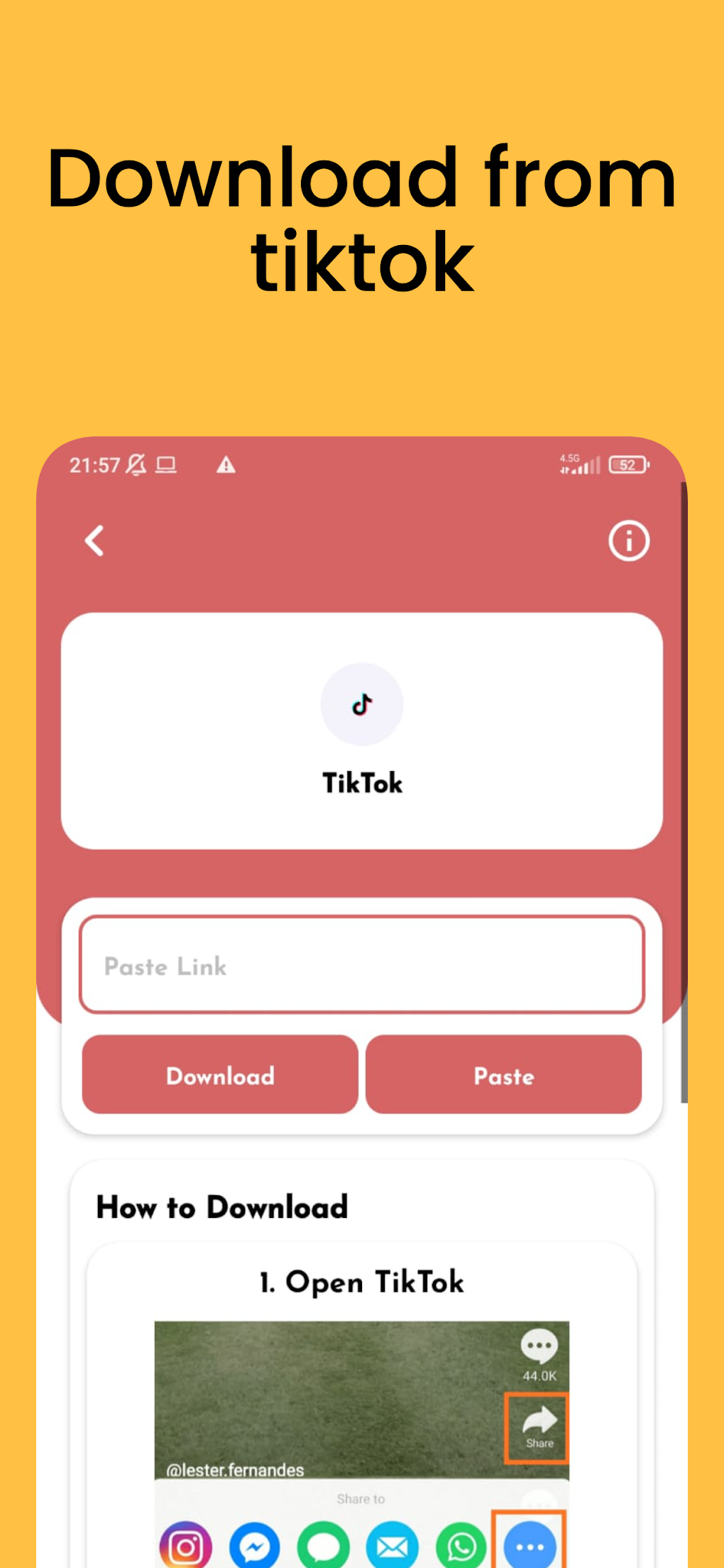 All in One Social Downloader para Android - Descargar