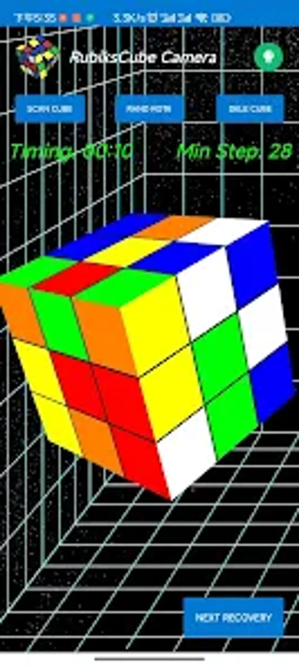 Rubiks Cube Camera Solver cho Android - Tải về