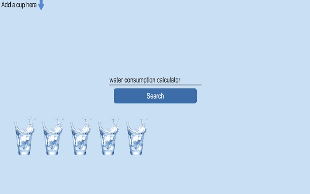 Water Intake for Google Chrome - Extension Download