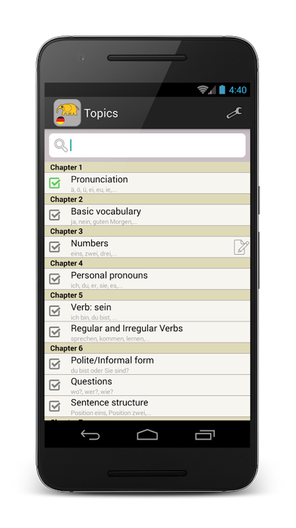 Learn German Basics Android Learn German Basics Android