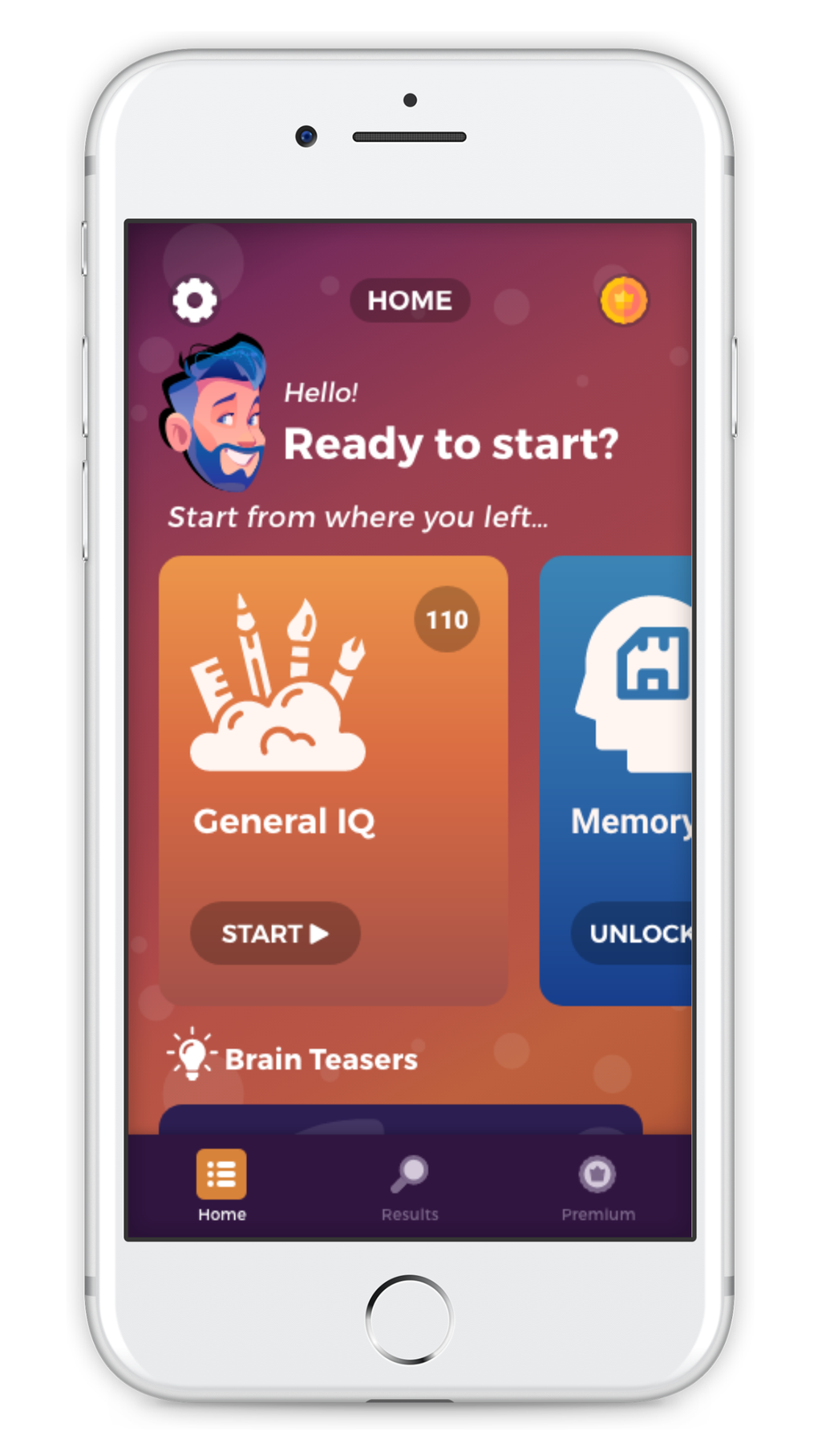 IQ Test: Brain and Mind Tests for iPhone - Download