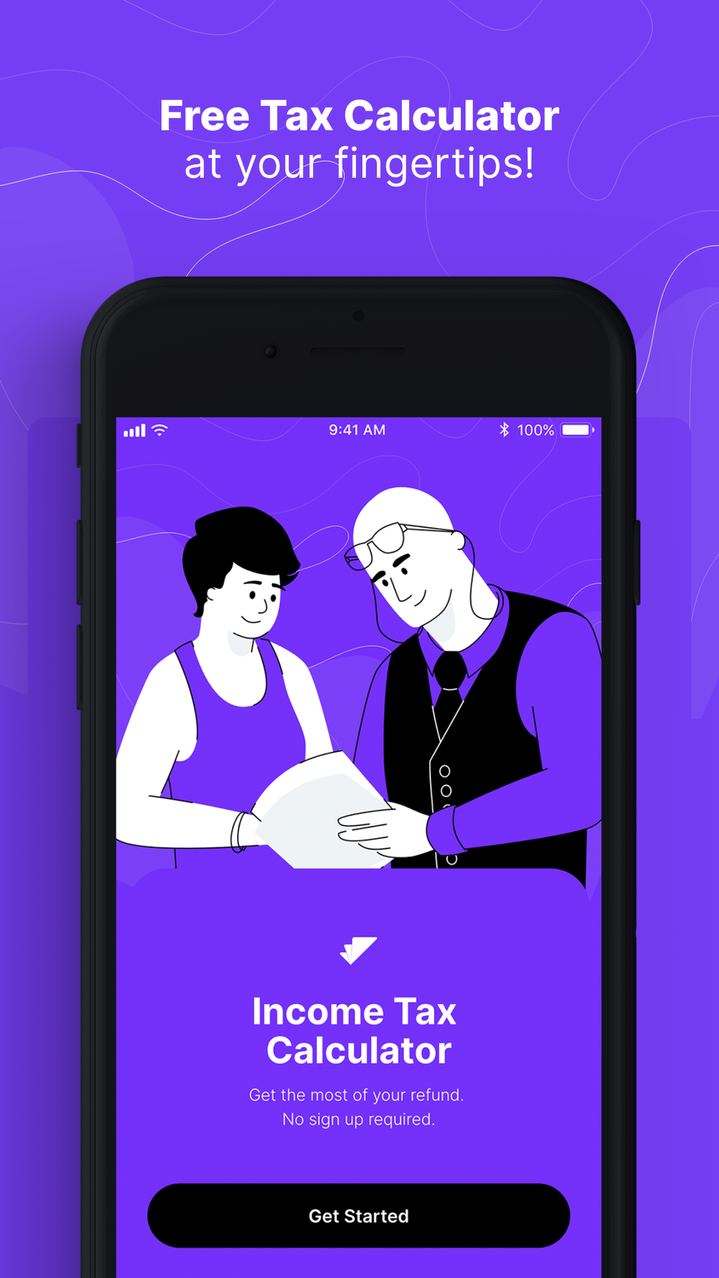 Taxfyle: Income Tax Calculator for iPhone - Download