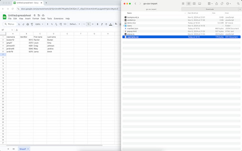 Google Sheet CSV Import สำหรับ Google Chrome - ส่วนขยาย ดาวน์โหลด Google Sheet CSV Import สำหรับ Google Chrome - ส่วนขยาย ดาวน์โหลด