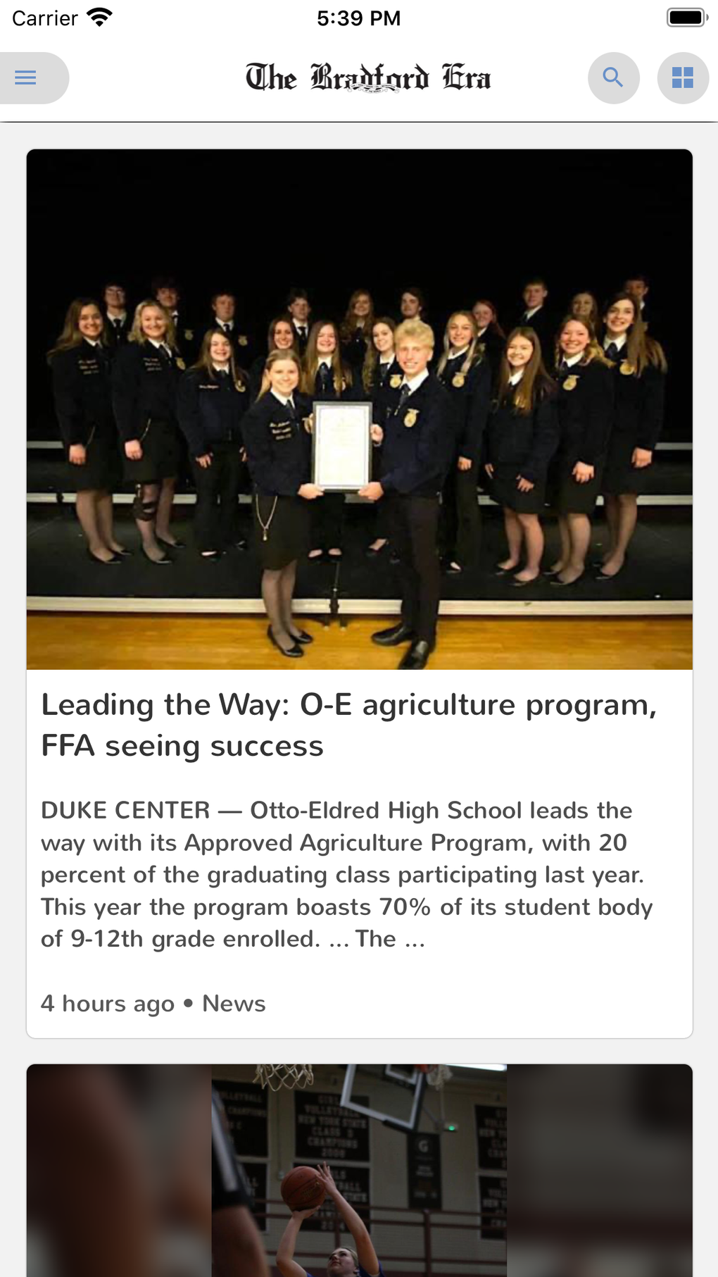 The Bradford Era eEdition for iPhone - Download