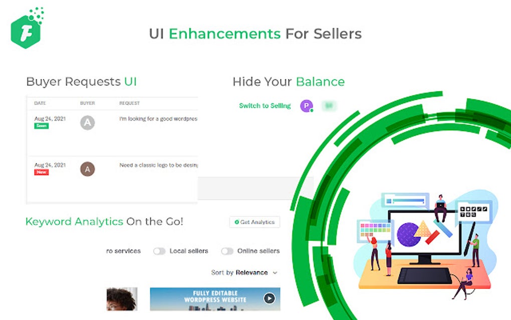 FivData - Freelancer Assistant for Google Chrome - Extension Download