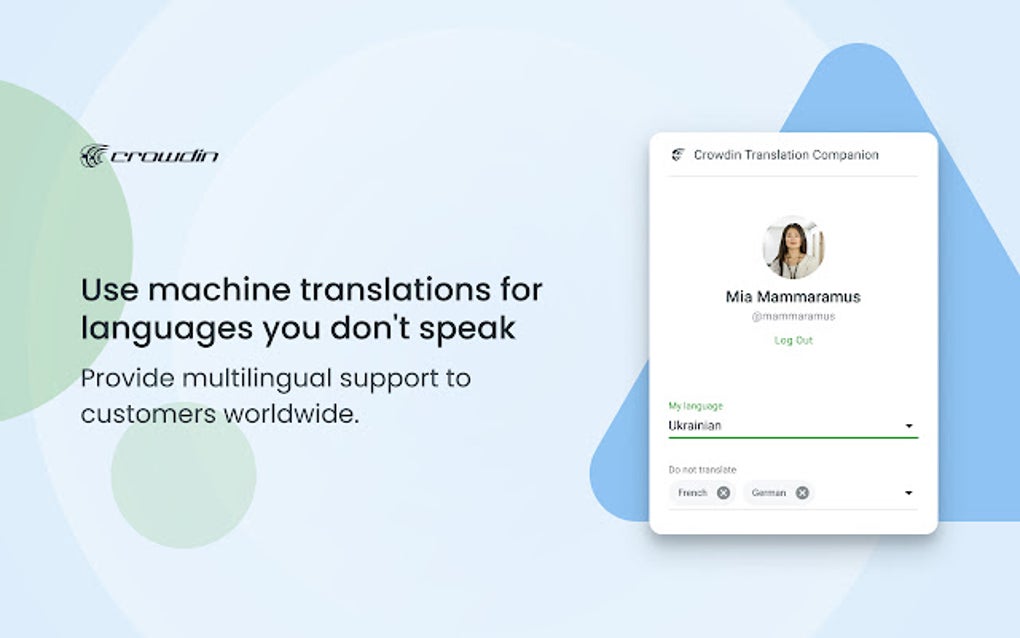 Crowdin Translation Companion for Google Chrome - Extension Download