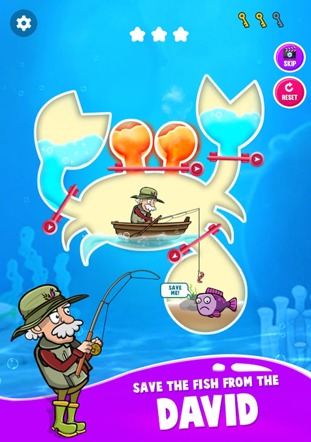 Save The Fish - Pin Puzzle Game APK สำหรับ Android - ดาวน์โหลด Save The Fish - Pin Puzzle Game APK สำหรับ Android - ดาวน์โหลด
