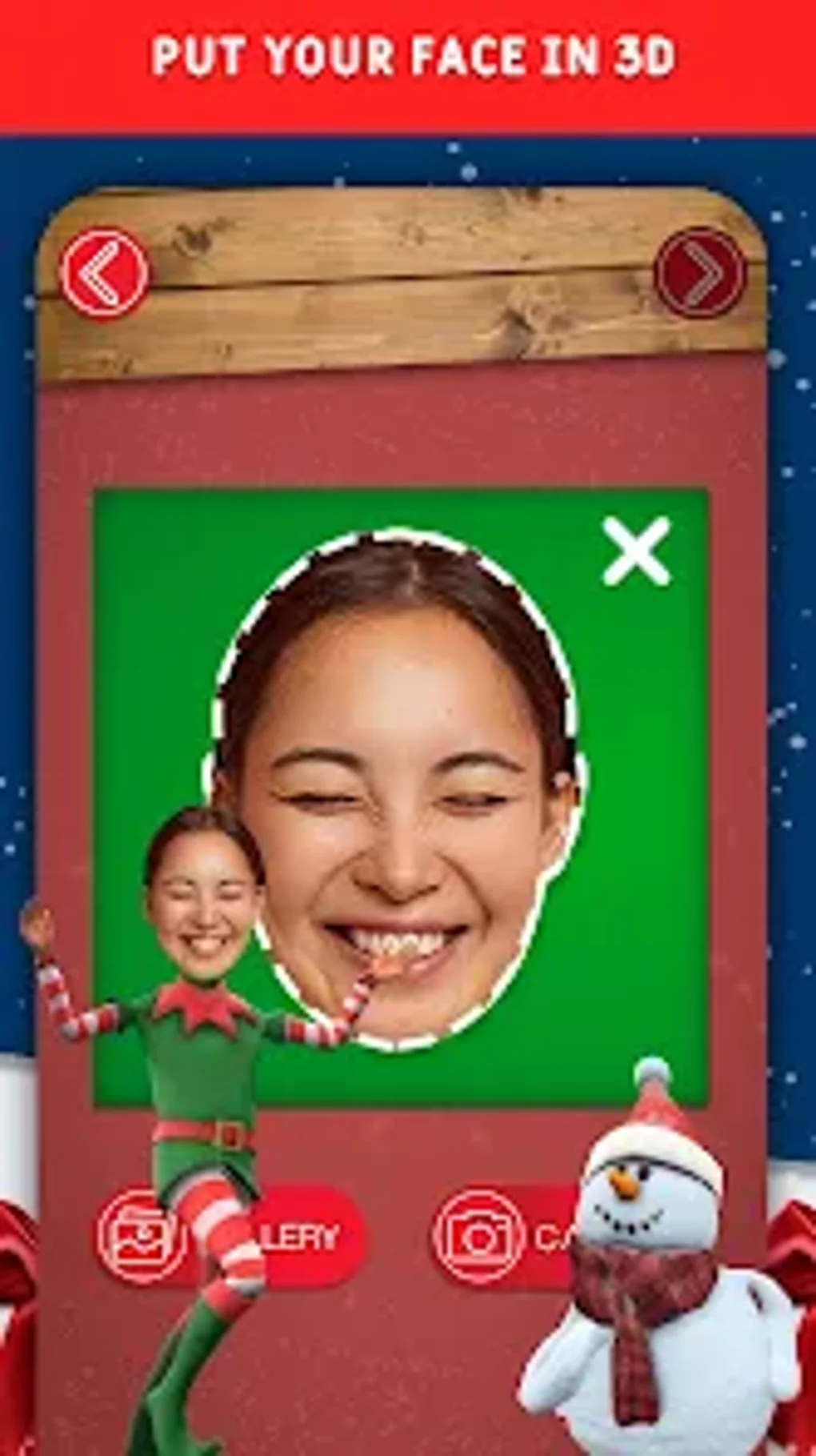 Christmas Dance your face 3D for Android - Download