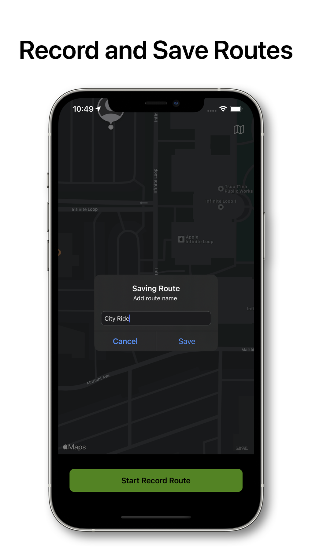 Cross Route Tracker for iPhone - Download