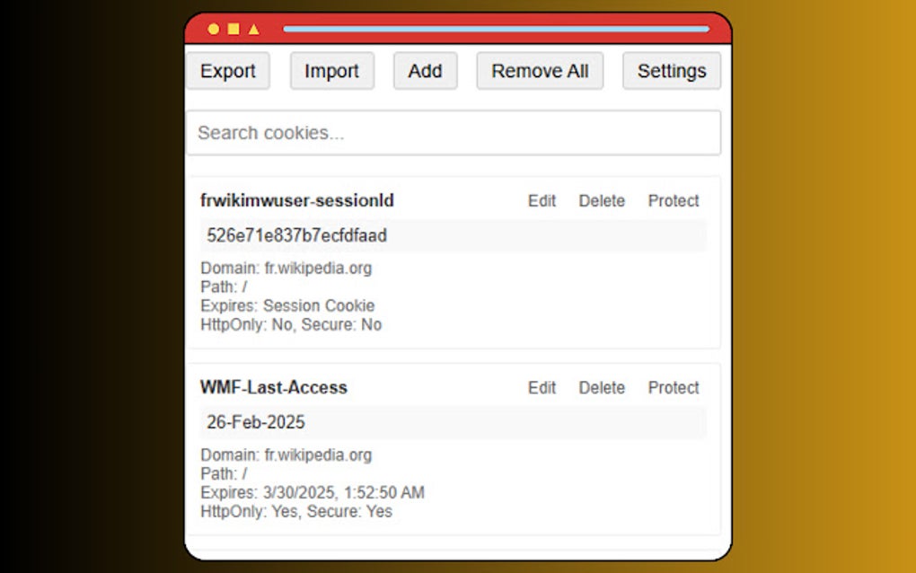 EditThisCookie para Google Chrome - Extensión Descargar