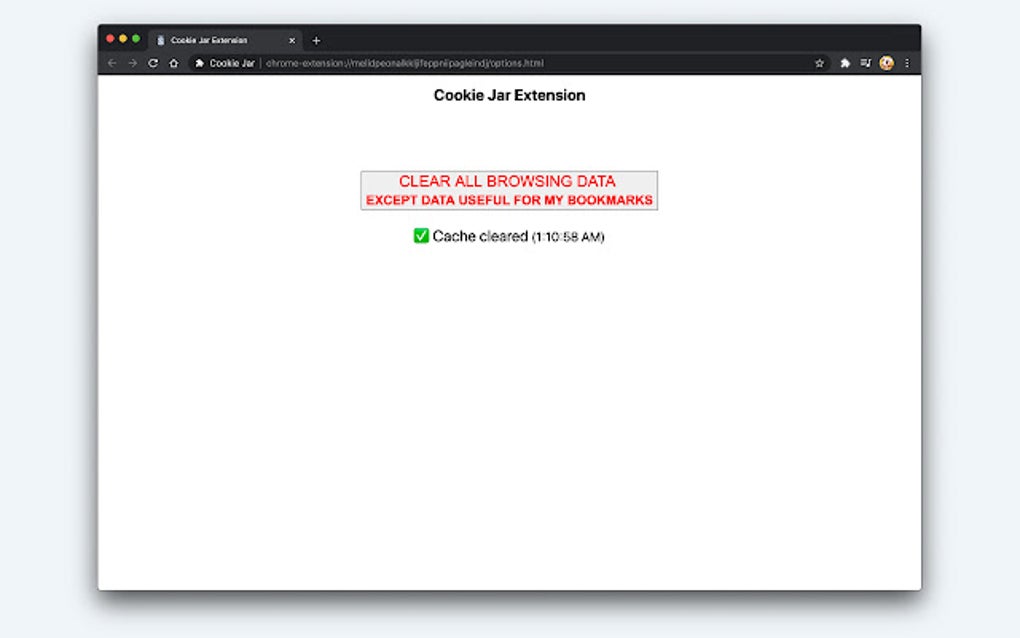 Cookie Jar for Google Chrome - Extension Download