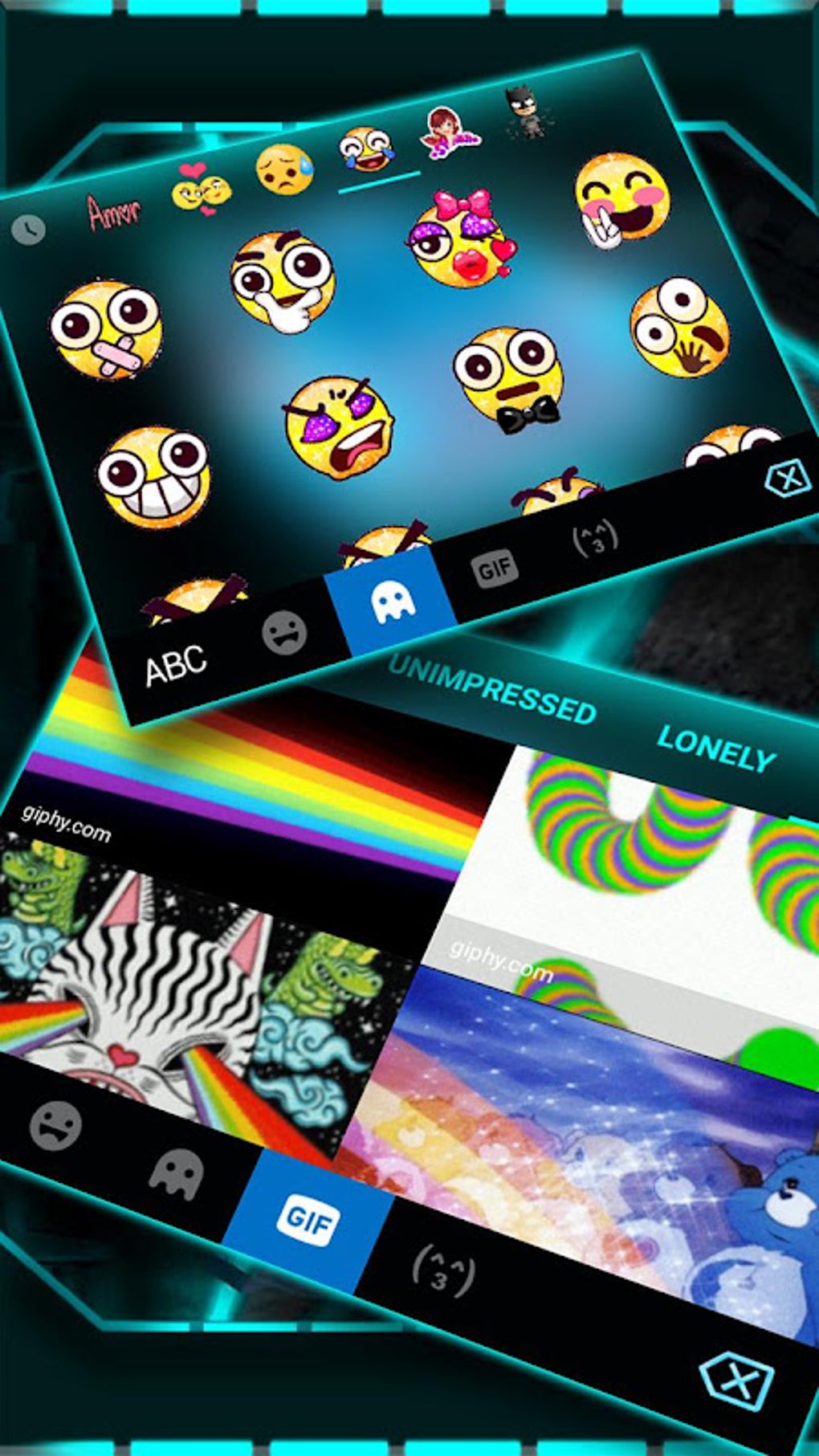 Flashy Neon Sports Car Keyboard Theme APK for Android - Download
