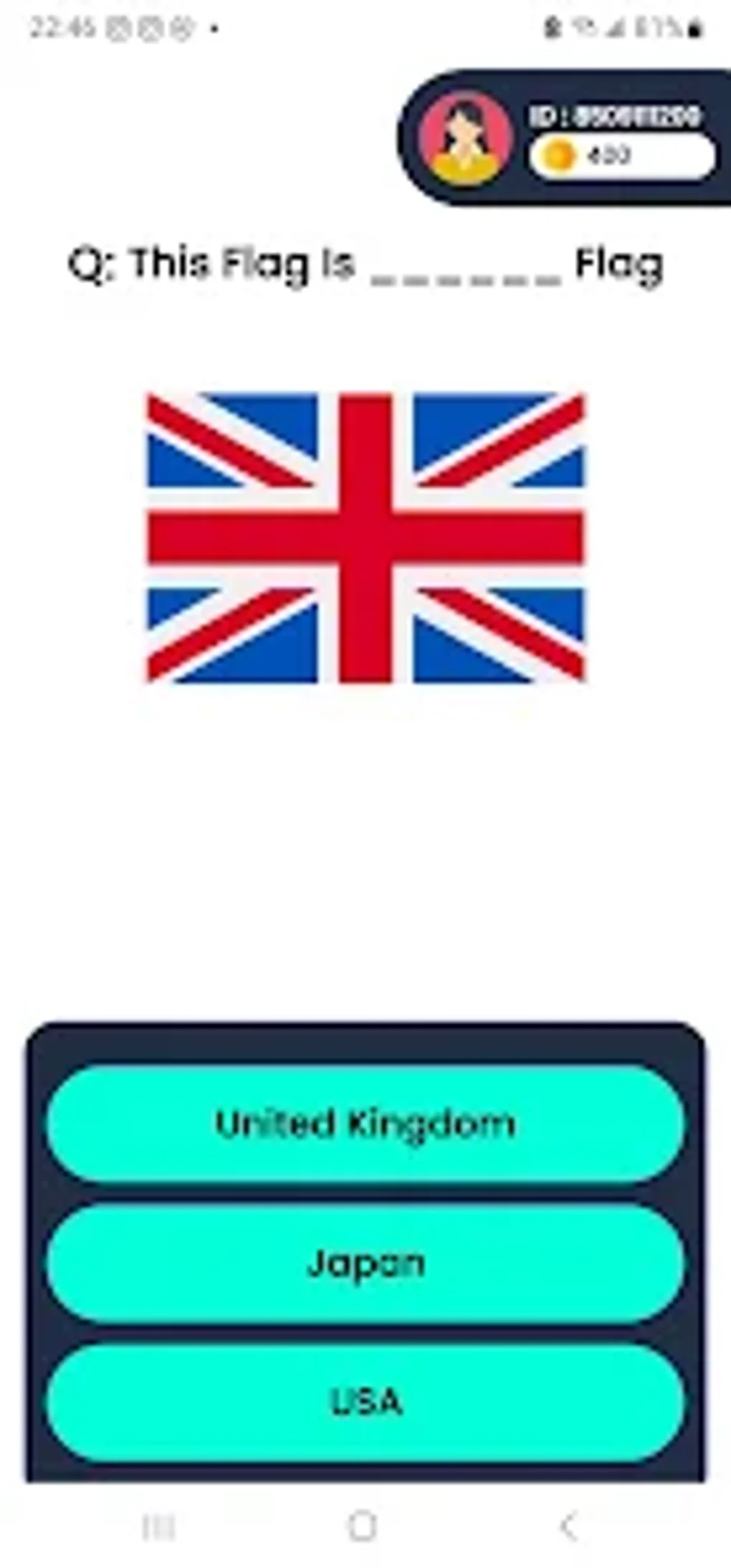 Flags Quiz pour Android - Télécharger