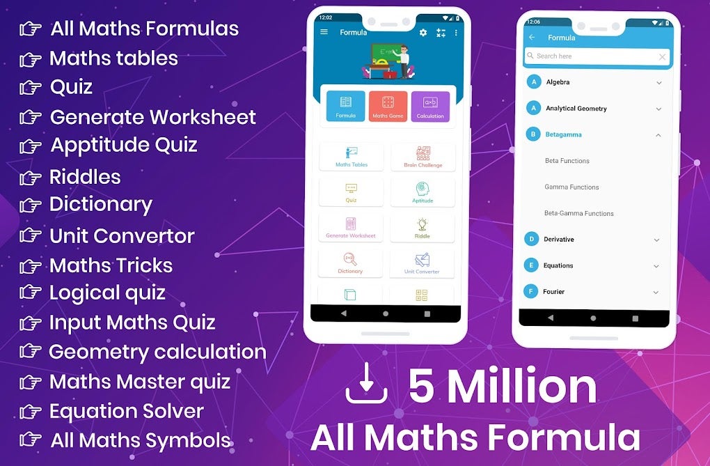 All Maths Formulas for Android - Download