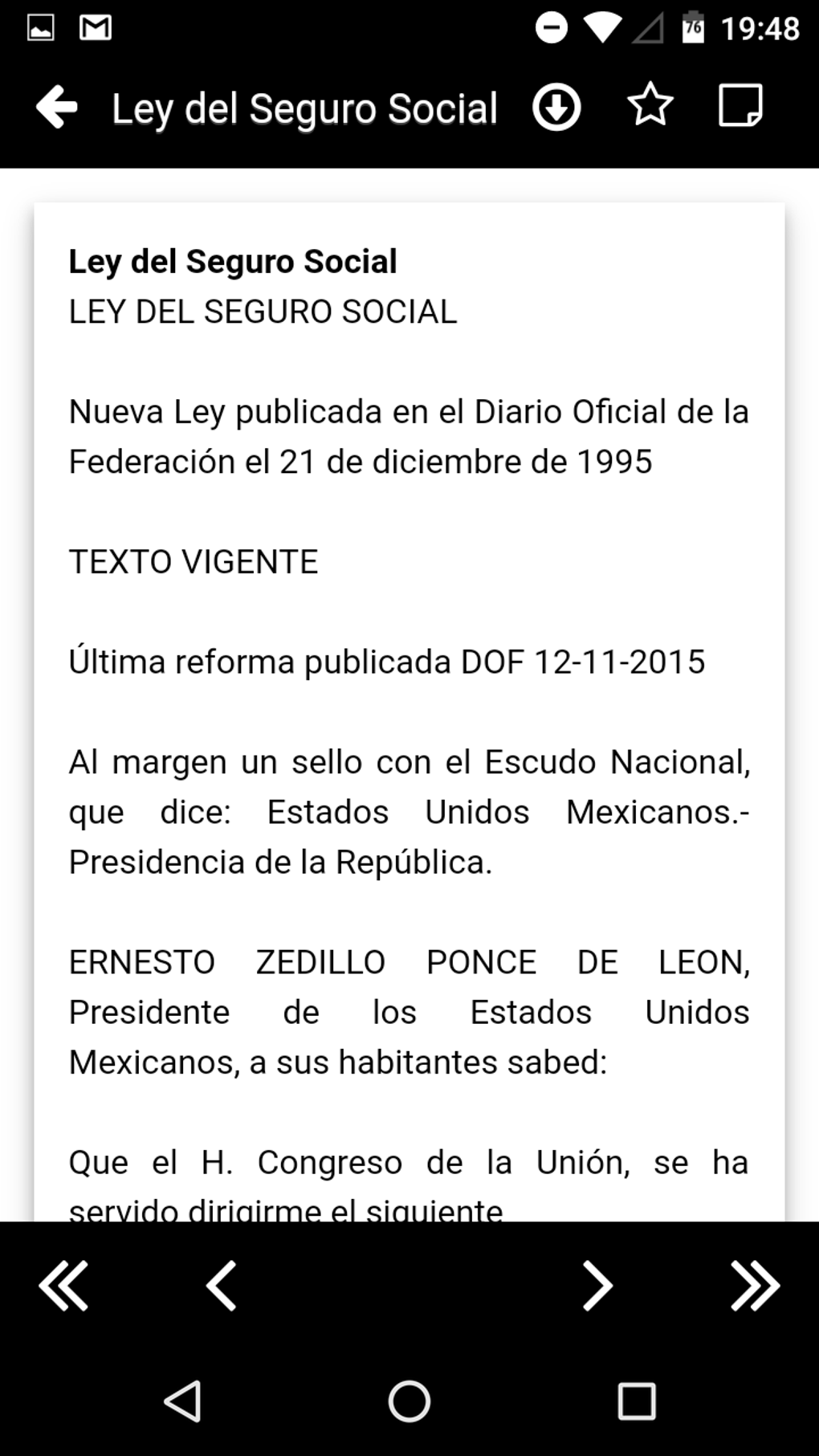 Ley del Seguro Social APK for Android - Download