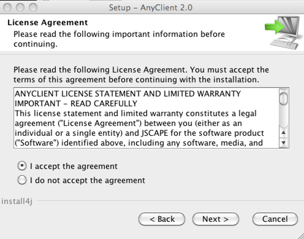 Mac 용 AnyClient - 다운로드