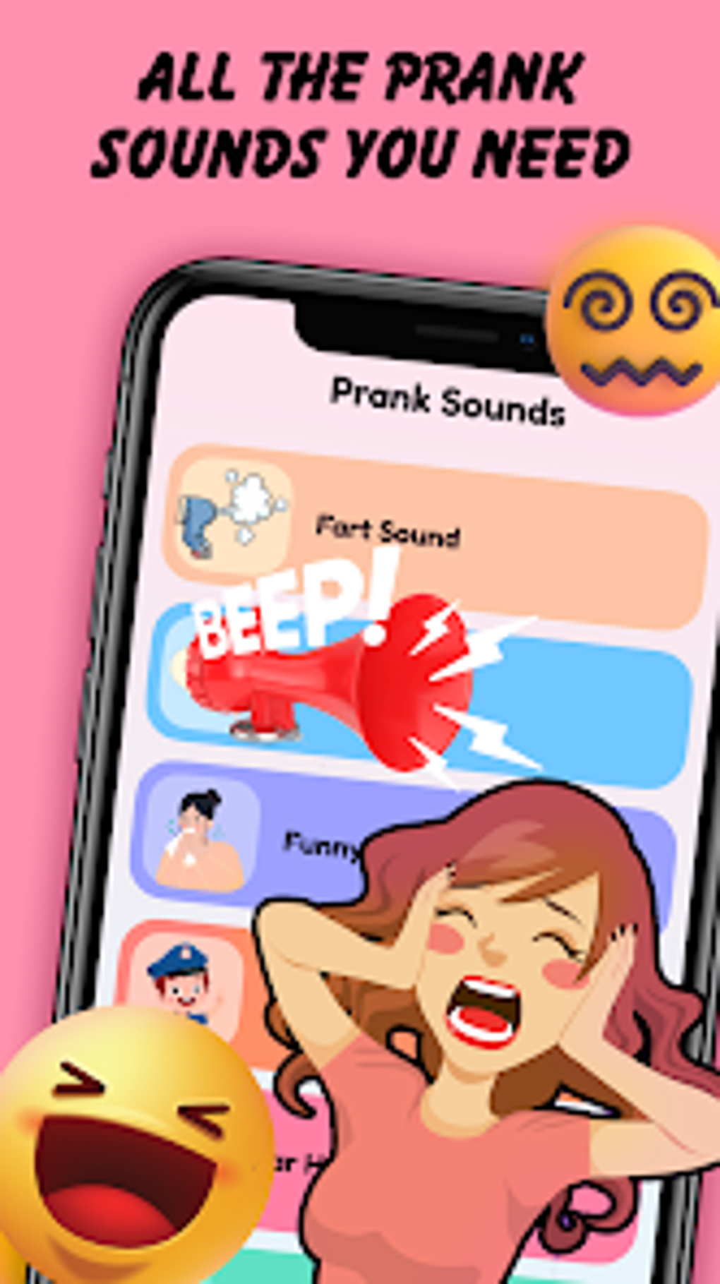 Haircut prank: Air Horn Fart per Android - Download