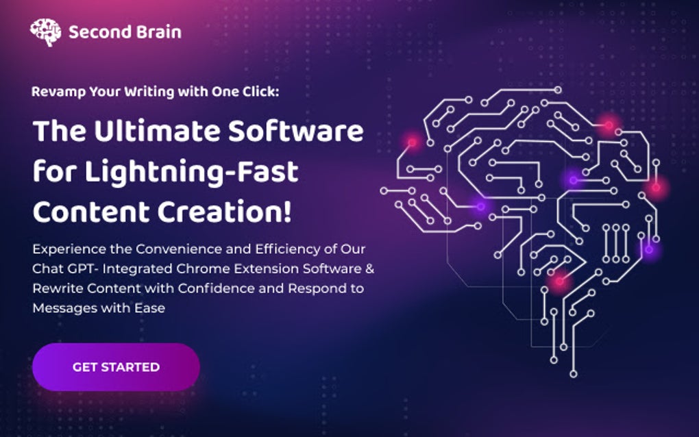 Second Brain cho Google Chrome - Tiện ích mở rộng Tải về