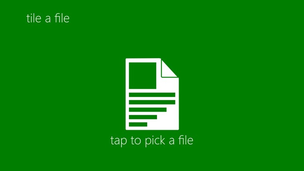 Tile A File for Windows 10 (Windows) - Descargar