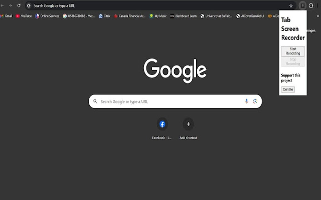 Screen Recorder Google Chrome 용 - 확장 프로그램 다운로드