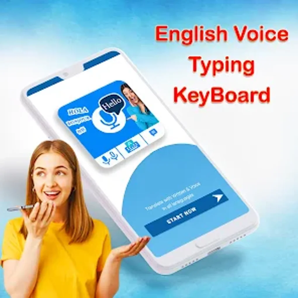 English Voice Typing Keyboard para Android - Descargar