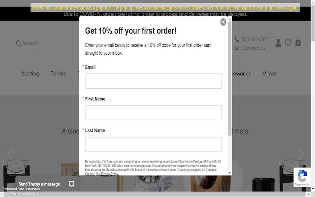 Clearify para Google Chrome - Extensión Descargar
