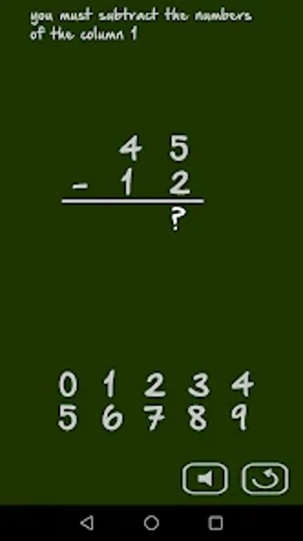 Math: Long Subtraction para Android - Descargar