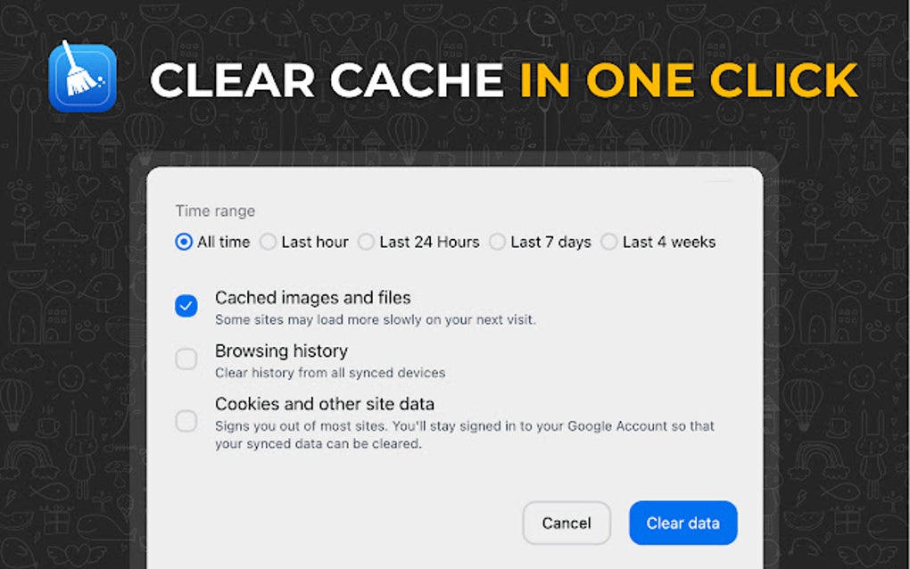 Clear cache for Google Chrome para Google Chrome - Extensión Descargar