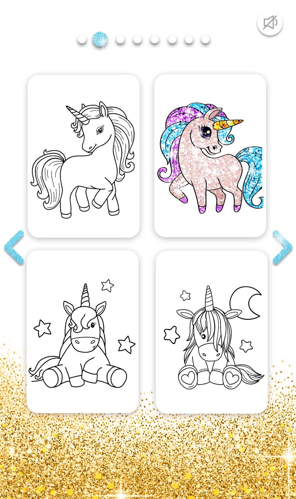 Unicorn Coloring Book Glitter APK for Android - Download
