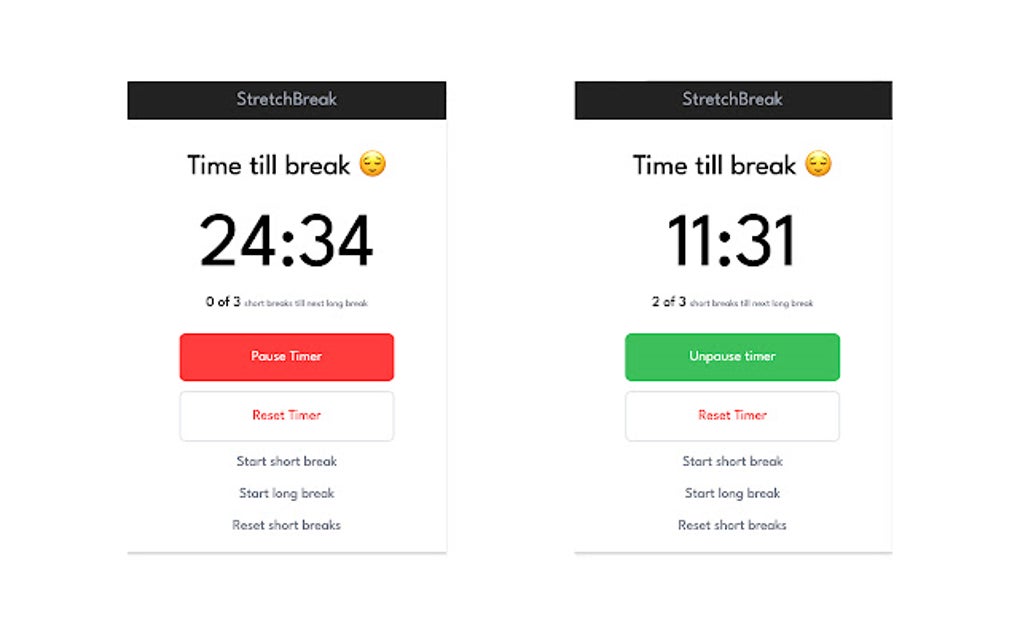 StretchBreak for Google Chrome - Extension Download