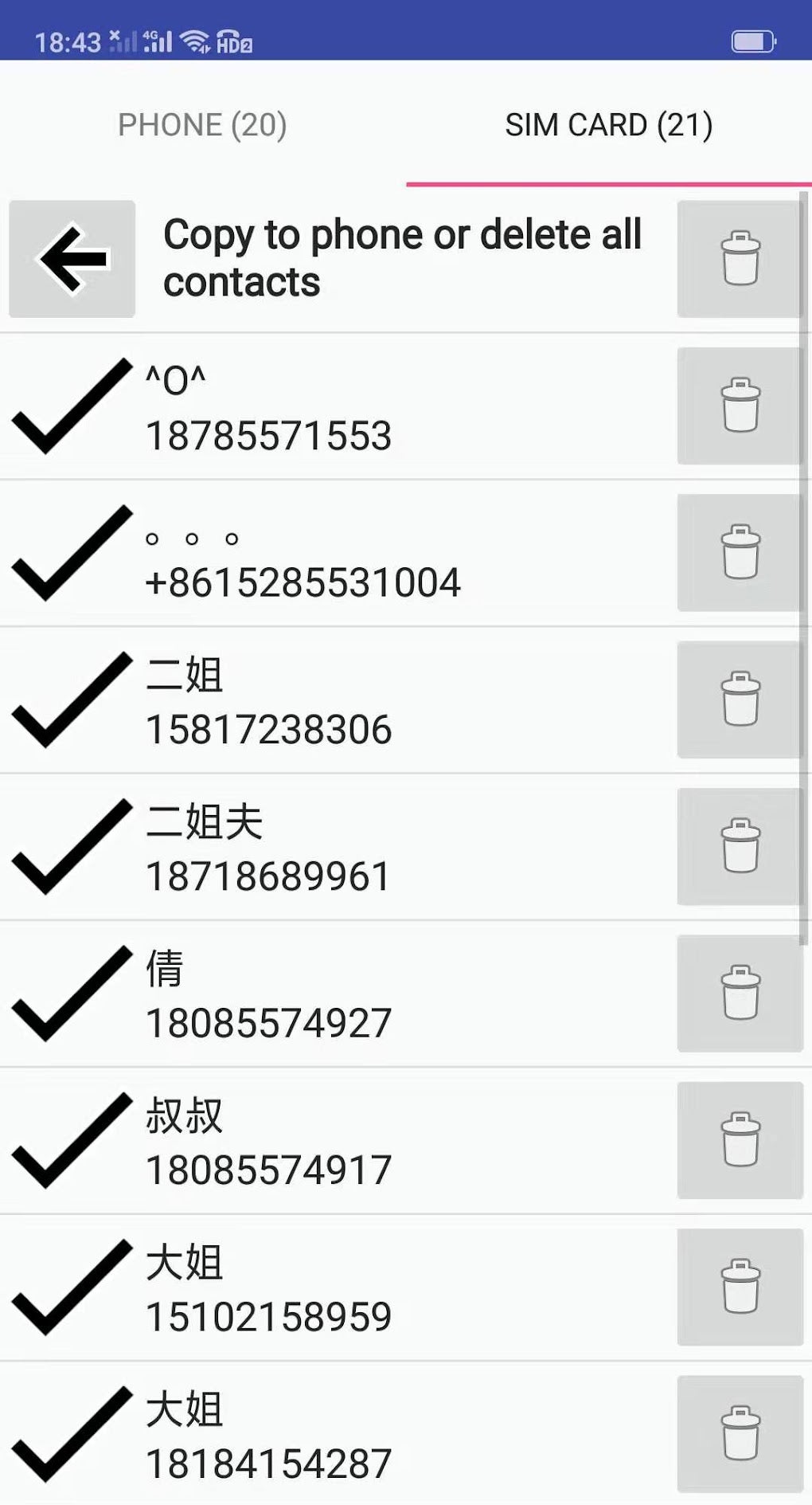Contacts and SIM Transfer APK for Android - Download