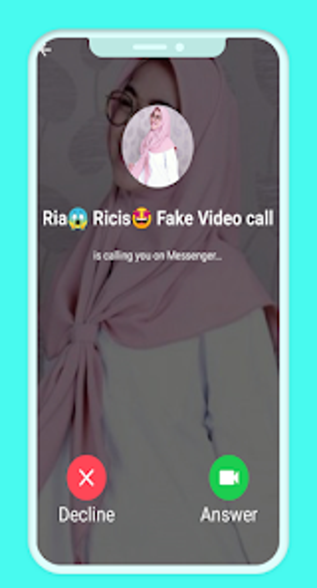 Android 용 Fake Video Call Ria Ricis - 다운로드