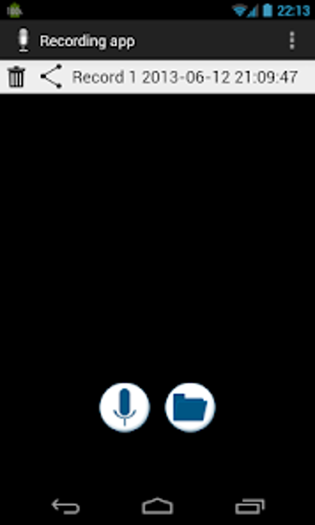 recording app for Android - Download