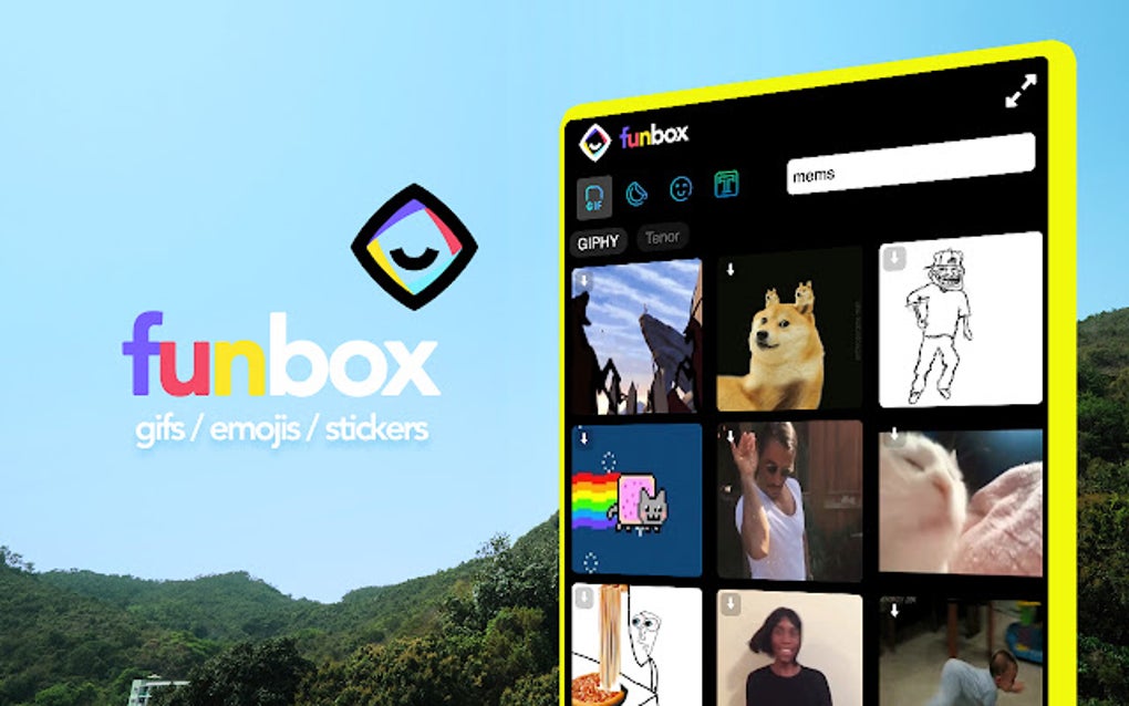 Fun Box - Emoji, Stickers, Gifs for Google Chrome - Extension Download