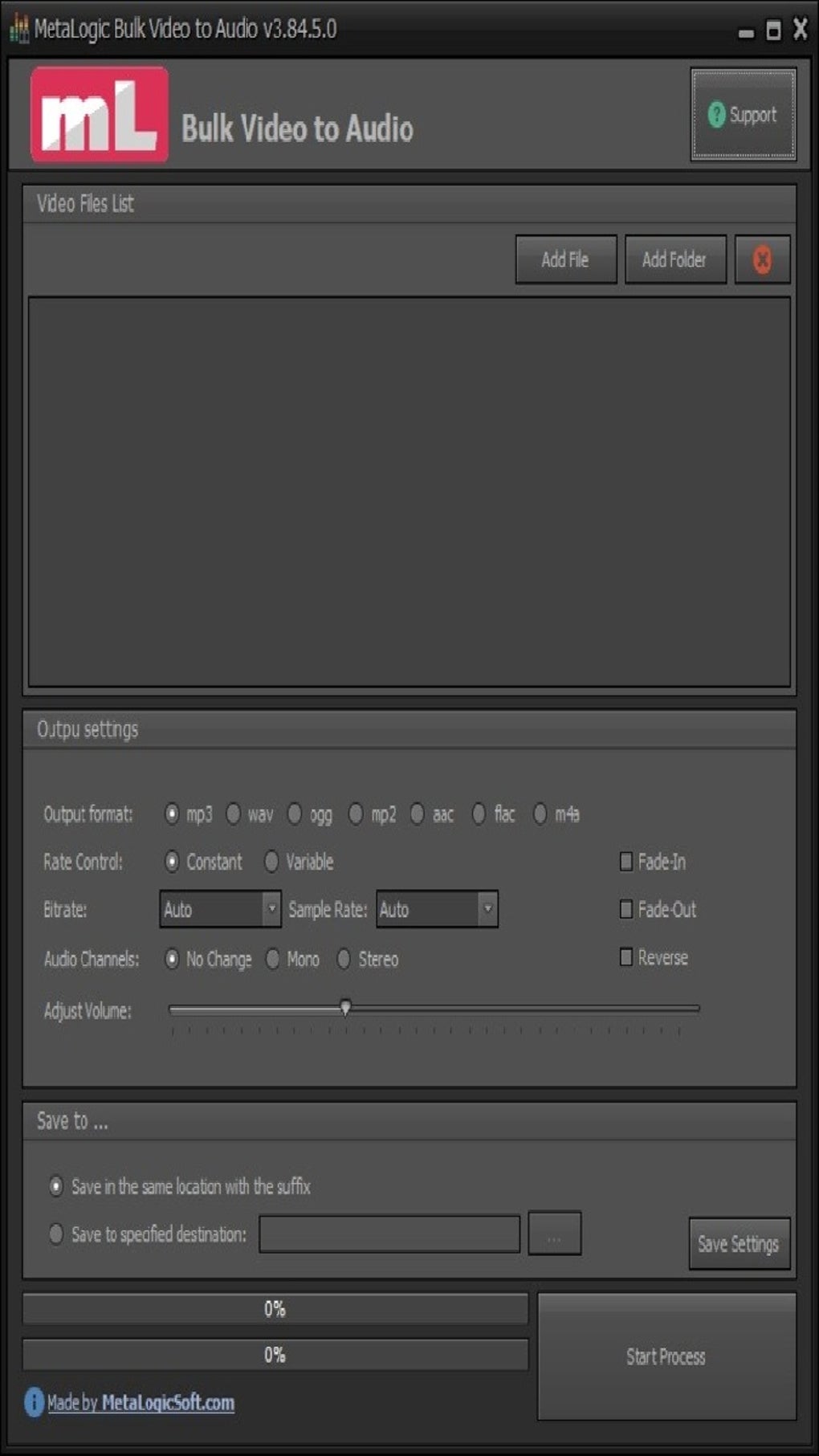MetaLogic Bulk Video to Audio - Download