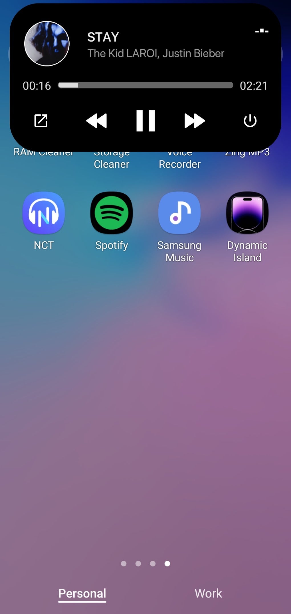 Dynamic Island pour Android - Télécharger
