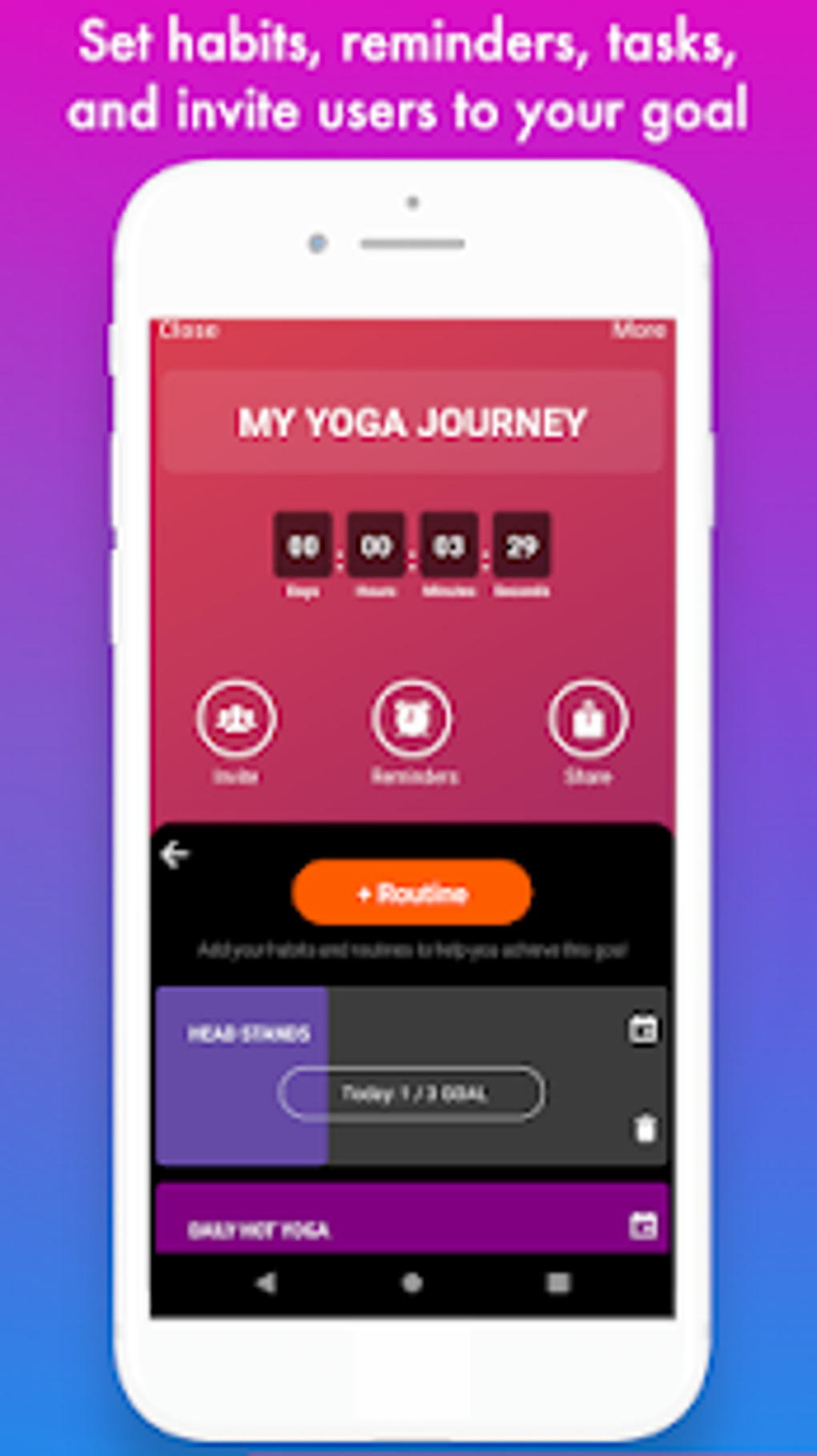 Android 용 Vervo - Goal tracker habit tracker app APK - 다운로드