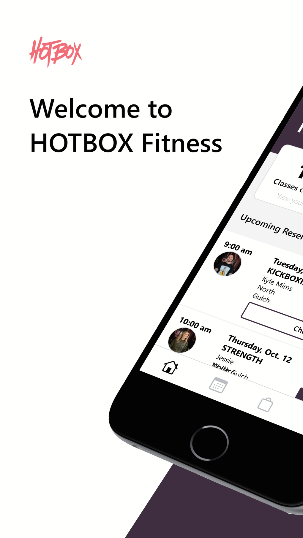HOTBOX Fitness para iPhone - Descargar