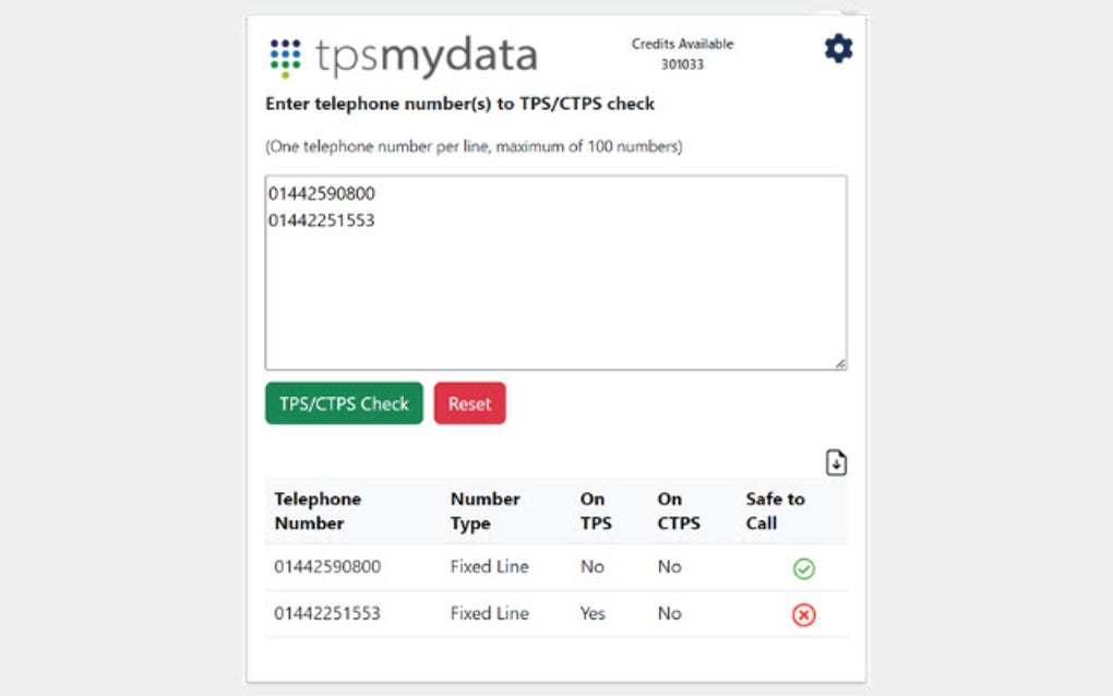 tpsmydata TPS & CTPS Checker for Google Chrome - Extension Download