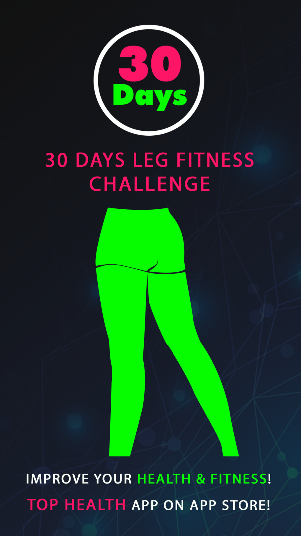 30 Day Leg Fitness Challenges Daily Workout Free for iPhone - Download