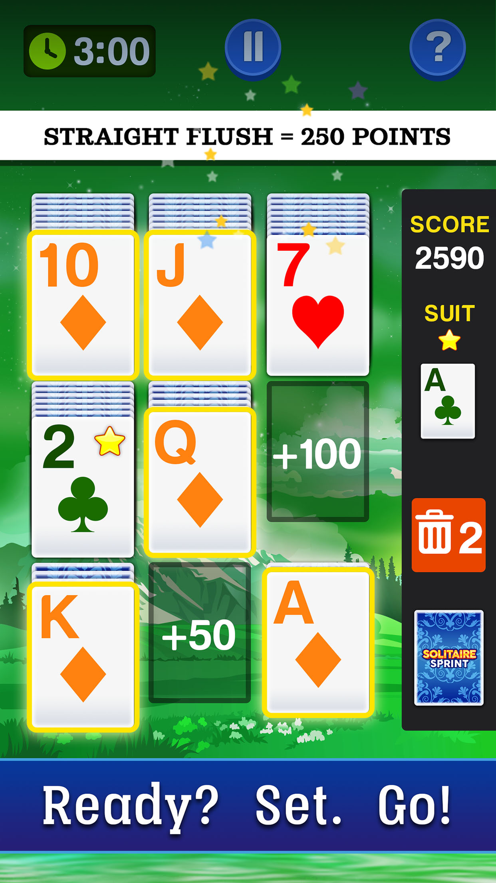 Solitaire Sprint - Win Cash para iPhone - Descargar