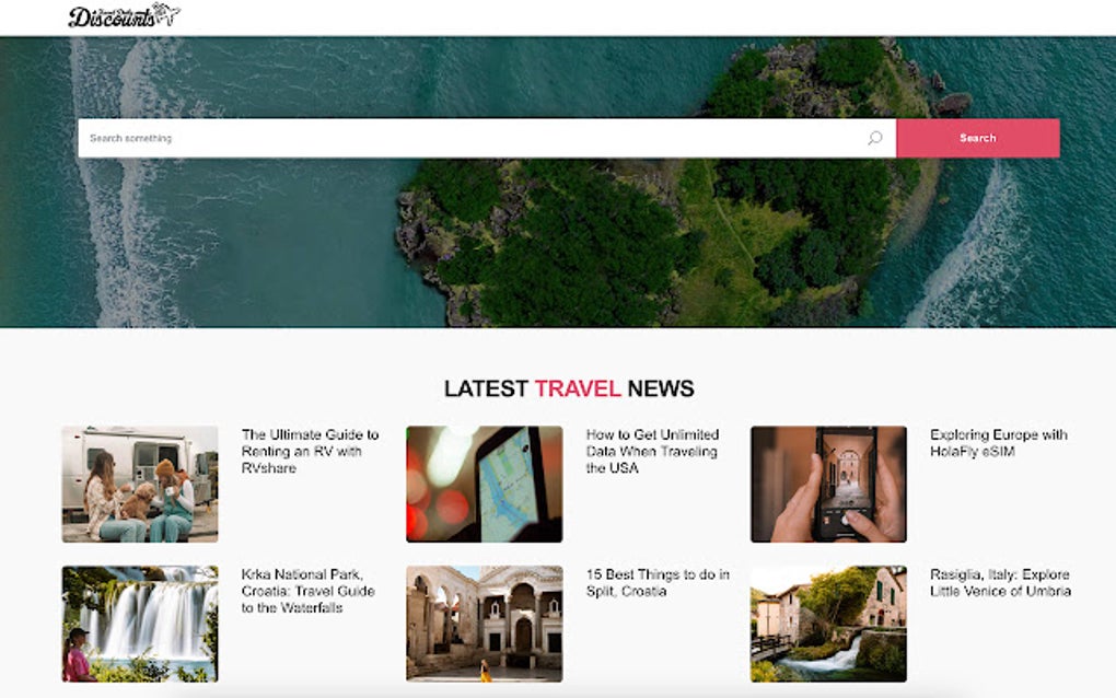 Travel Tab for Google Chrome - Extension Download