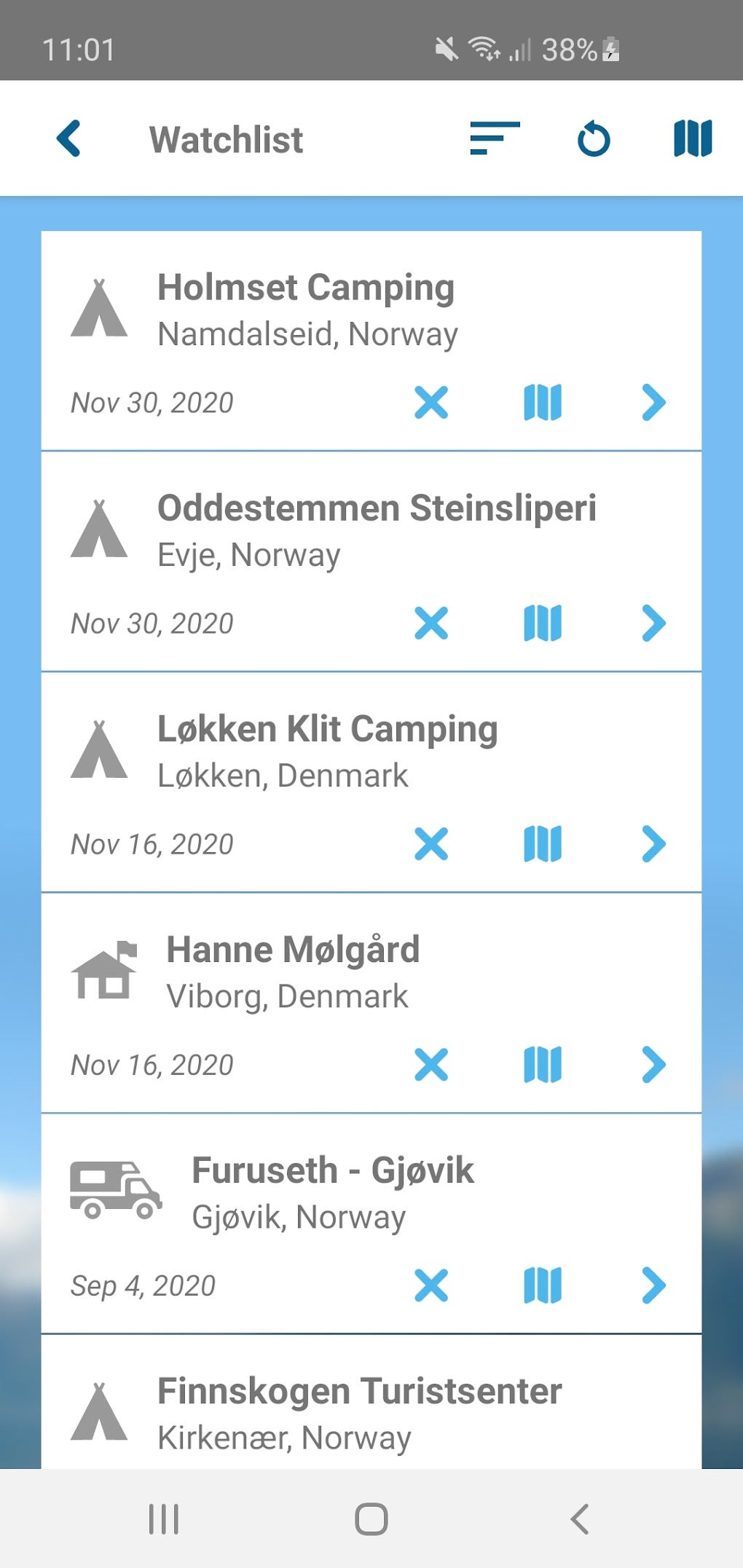 NorCamp - Scandinavia Camping APK for Android - Download
