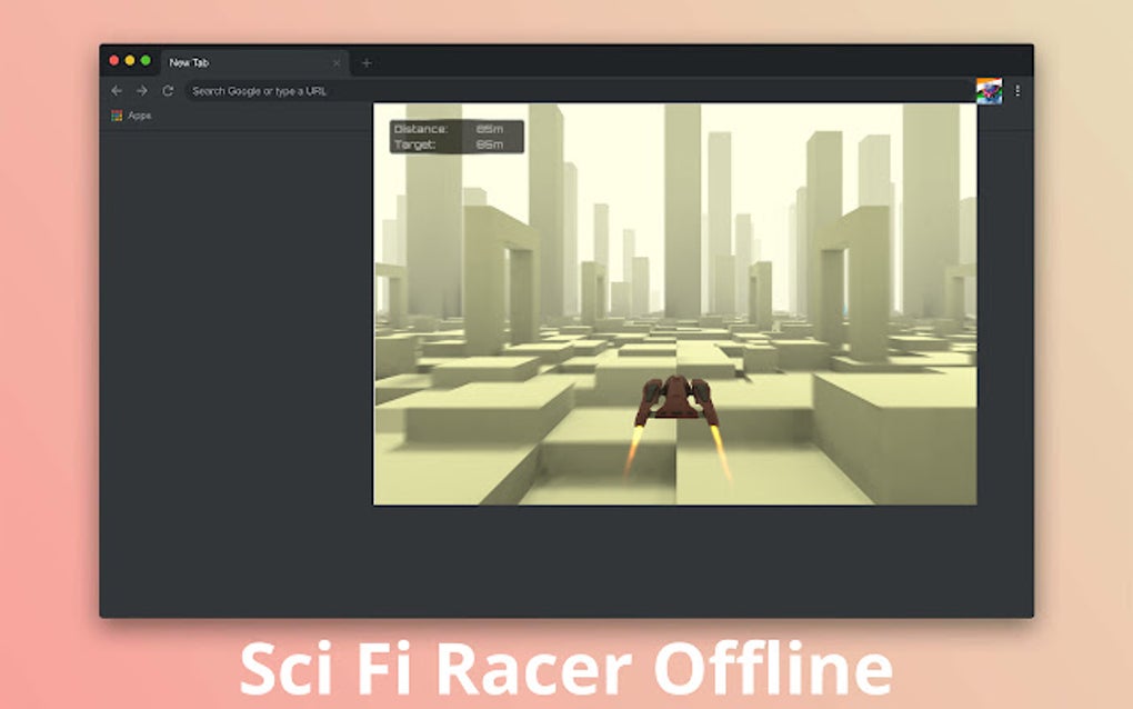 Sci Fi Racer Offline pour Google Chrome - Extension Télécharger